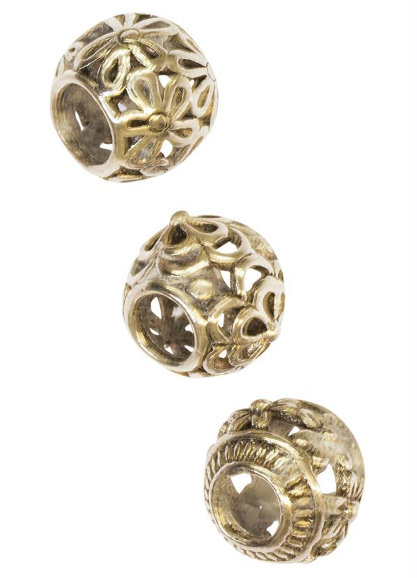 Kit Berloques Floral 3 Peças - Lar&Lazer