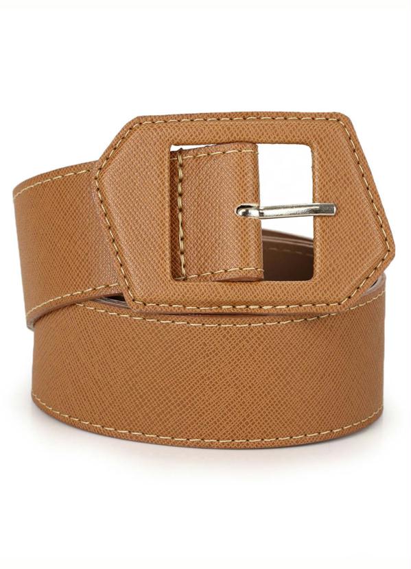 Cinto Feminino Brenda Lee Caramelo - Passarela