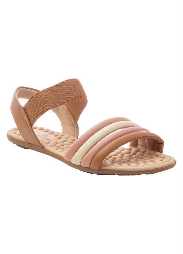 Modare - Sandalia Modare (Caramelo) em Sintético