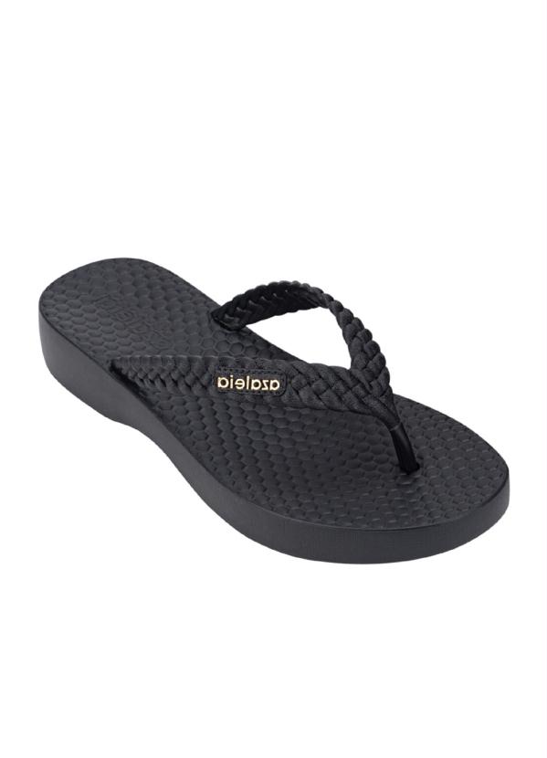 Azaleia - Tamanco Azaleia Carol Light Curve (Preto)