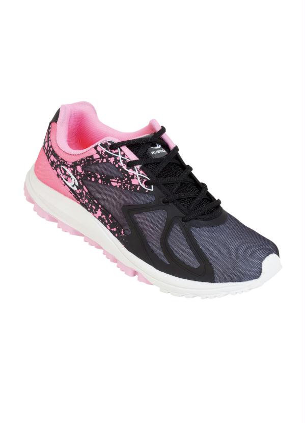 Tênis Rosa com Solado Bicolor - Queima de Estoque