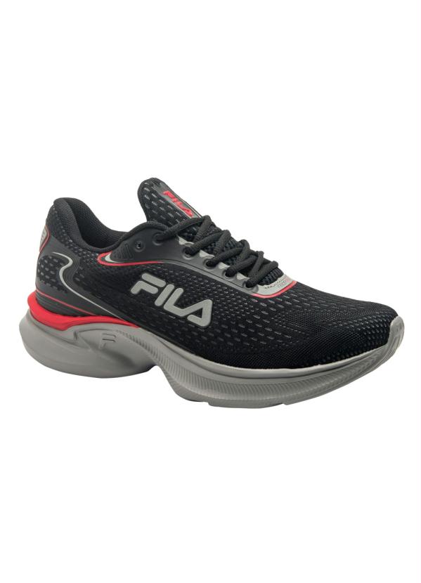 Tênis Fila Racer Fluid Preto - Queima de Estoque