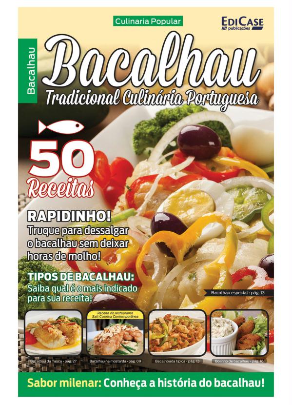 Revista Culinária Popular Bacalhau Ed.2 - Lar&Lazer