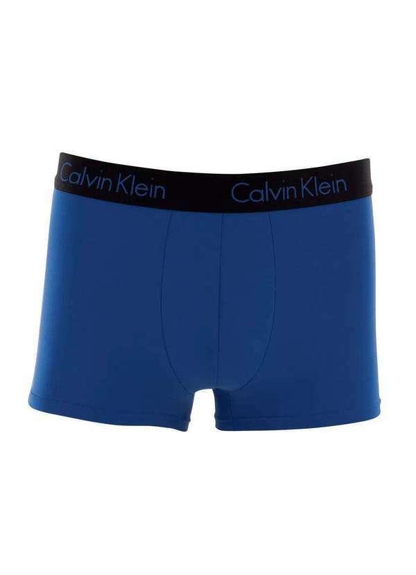 Cueca Boxer Calvin Klein Masculina Microfibra Conforto Azul Royal - Mash