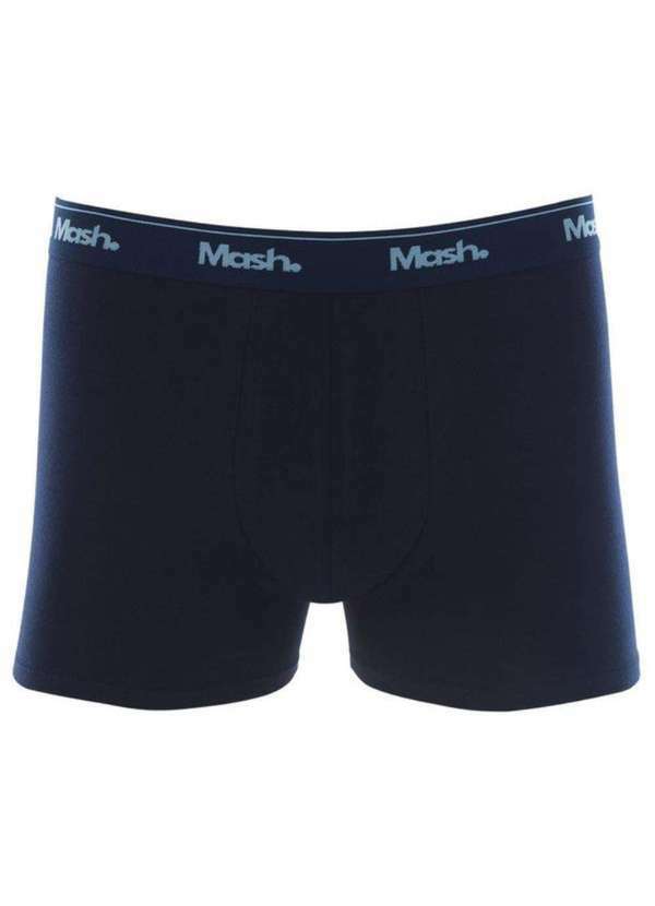Cueca Bóxer Cotton Mash Azul Marinho - Mash
