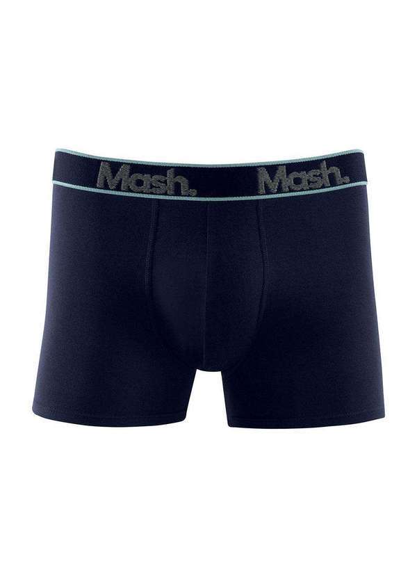Cueca Boxer Mash Cotton Azul Marinho - Mash