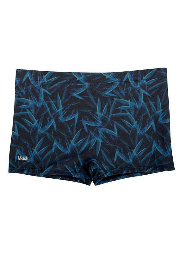 Sunga Boxer Estampada Ráfia Preto - Mash
