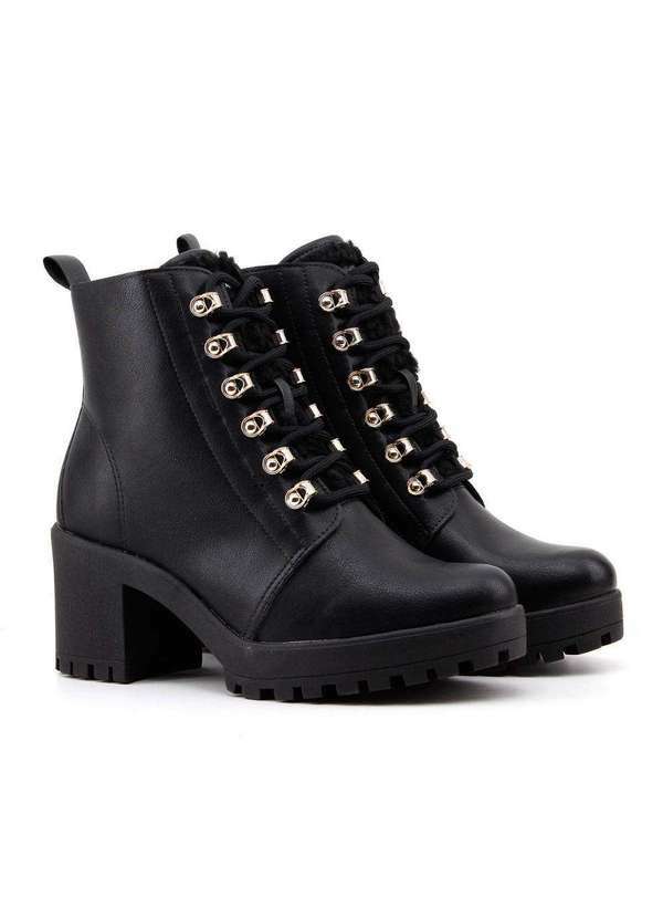 Bota Coturno Ramarim Preto - Pixole