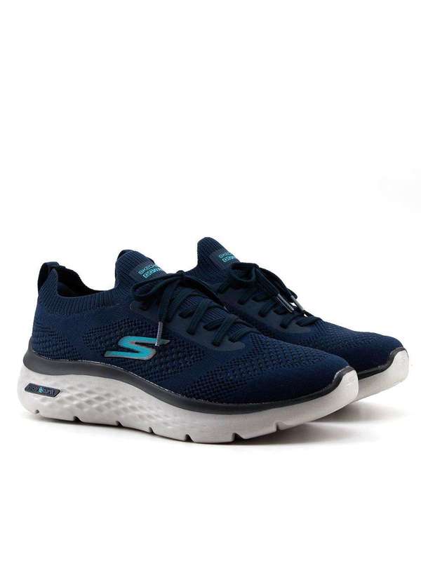 Tênis Skechers Go Walk Hyper Bust Masculino Marinho - Pixole