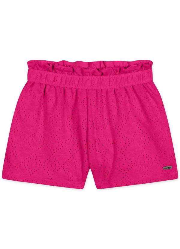 Short Infantil Menina Laise Marisol Rosa - Clube Marisol