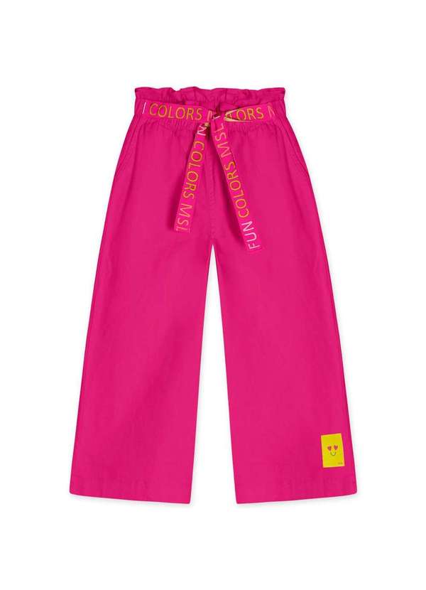 Calca Pantacourt Infantil Feminina Marisol Rosa - Clube Marisol