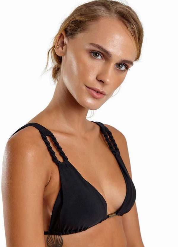 Top Ubatuba Liso Preto - Blueman