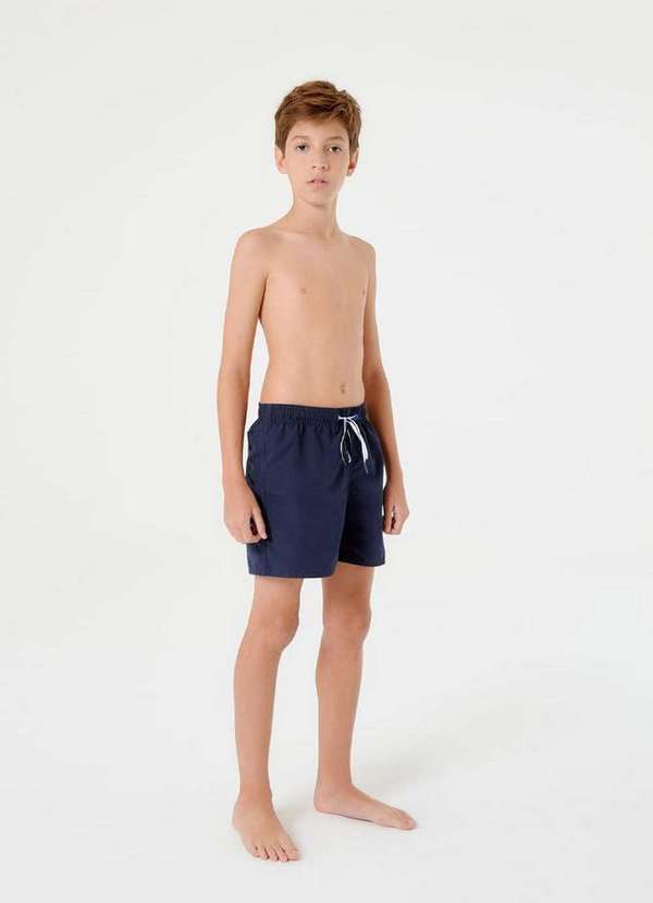 Short Fiji Color Inv23 Teen Azul Marinho - Blueman