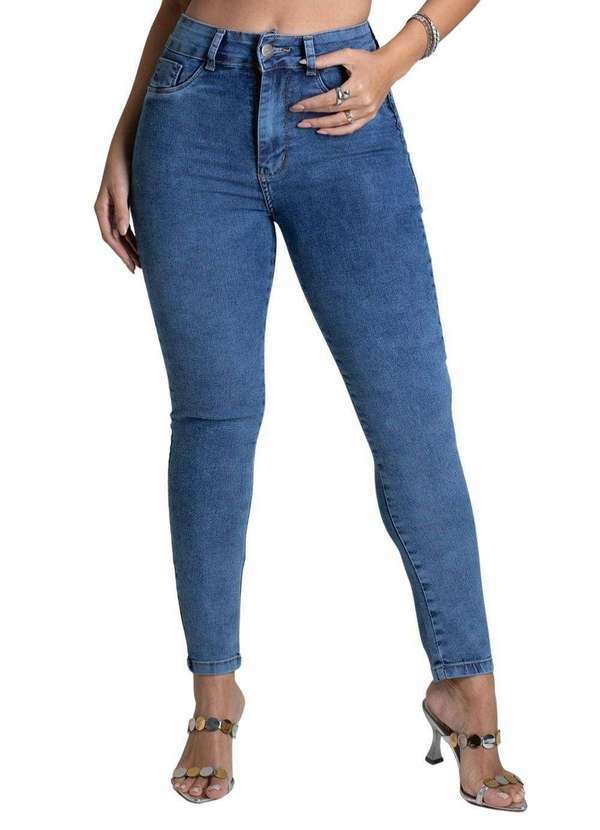 Calça Jeans Sawary Push Up - 278940 Azul - Sawary Oficial