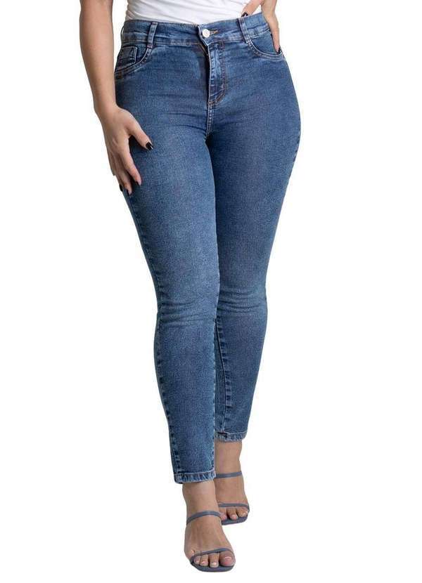 Calça Jeans Sawary Skinny - 279099 Azul - Sawary Oficial