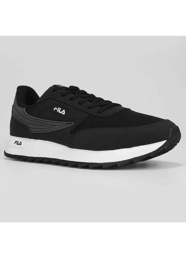 Tenis Fila Retro Flag Masculino Preto - Cabana Magazine
