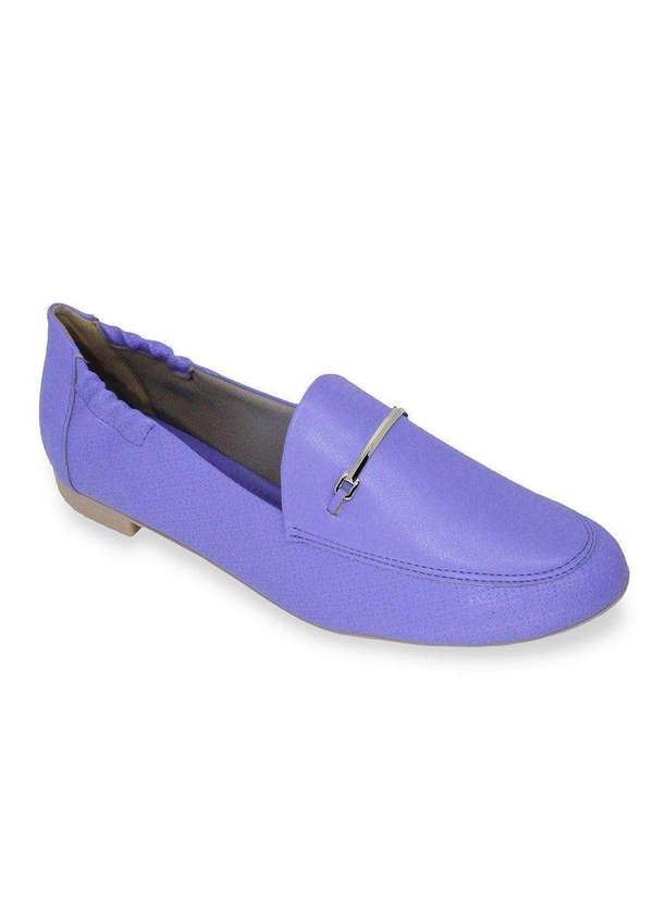 Sapato Piccadilly Antonela Salto Baixo Feminino Roxo - Esporte Legal