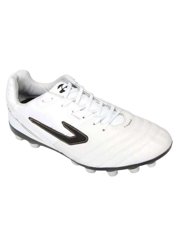 Chuteira Campo Topper Maestro Pro Iv Branco - Esporte Legal