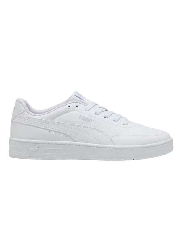 Tênis Puma Court Classic Clean Bdp Masculino Branco - Esporte Legal