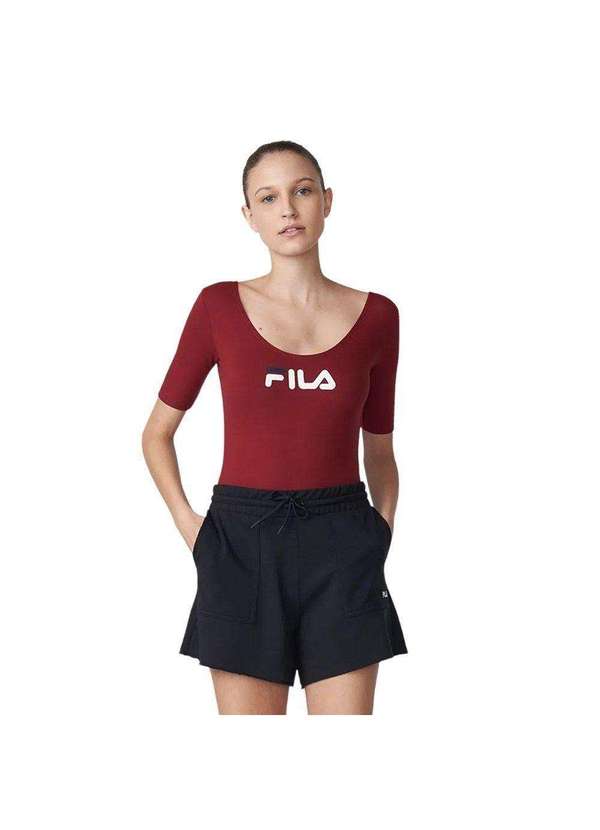 Body Fila Zorah Feminino Vermelho - Esporte Legal