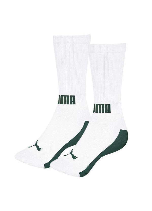 Meia Puma Esportiva Cano Longo Masculina Meia Puma Esportiva Masculina ...