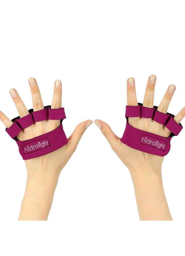 Palmar para Musculação Hidrolight Mini Palma Vermelho - Esporte Legal