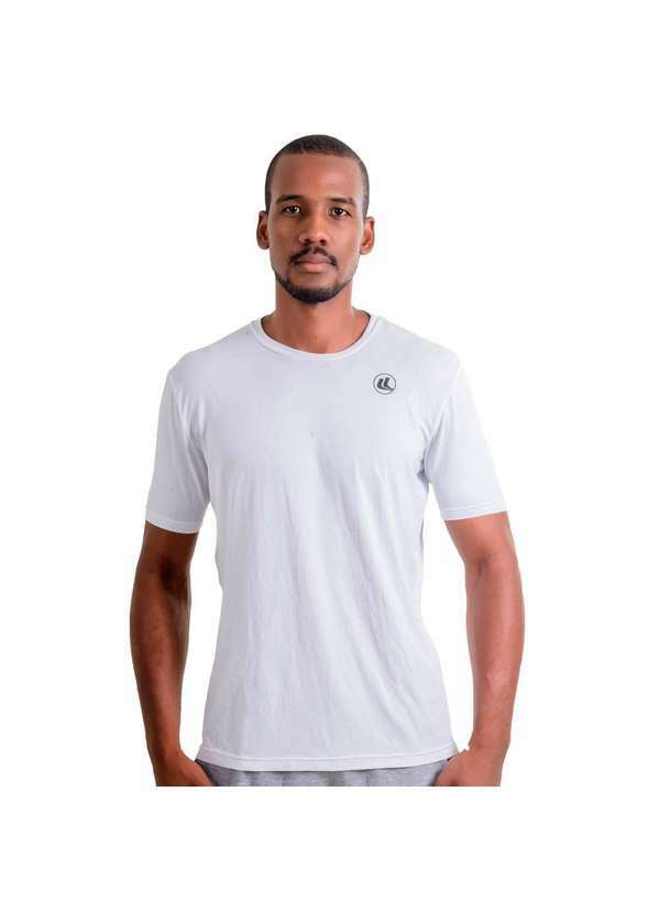Camisa Esporte Legal Poliamida Lisa Uv45 Masculina Branco - Esporte Legal
