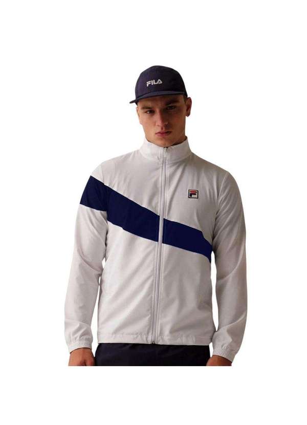 Jaqueta Fila Flag Masculina Branco - Esporte Legal
