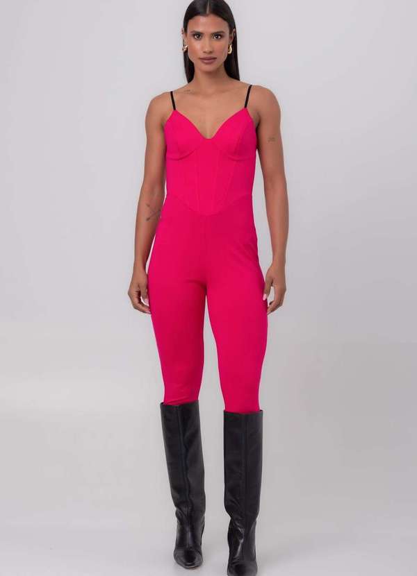 Macacao Fuso Rosa Labrava Rosa - Babadotop