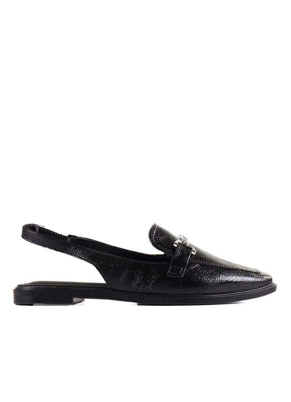 Sapato Feminino Zariff Couro 1118-042 Preto Preto - Zariff