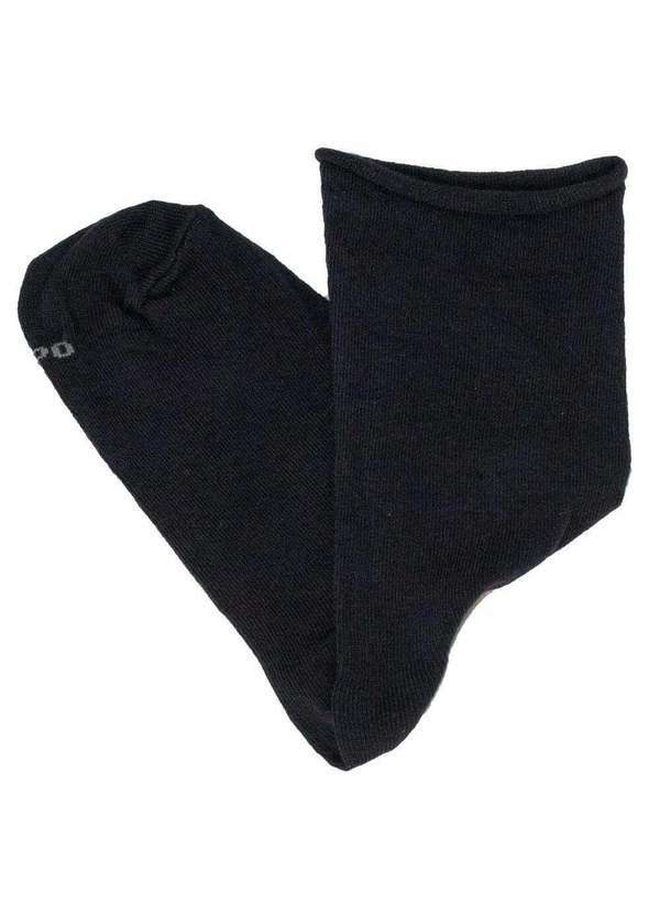 Meia Feminina Socks Lupo - 04421 - Preto - Clovis Calcados Meia Feminina Socks Lupo - 04421 - Preto - Clovis Calcados