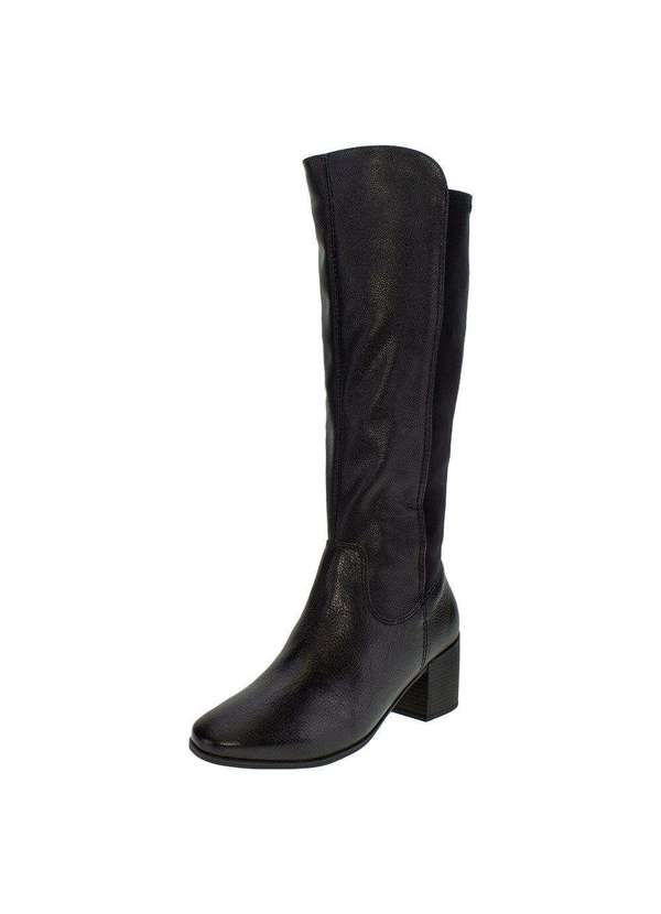 Bota Feminina Cano Alto Bottero - 314209 - Preto - Clovis Calcados