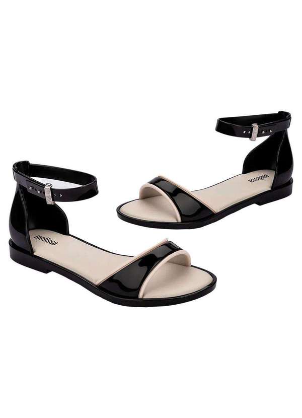 Melissa Emily 35800 - Preto/Bege - Clovis Calcados