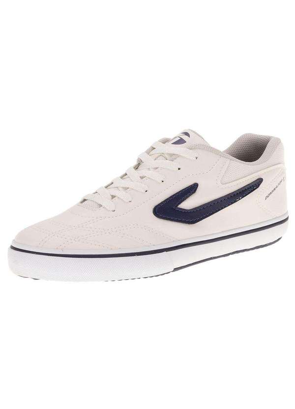 Chuteira Masculina Dominator Iii Topper - 4132751 - Branco/Azul ...