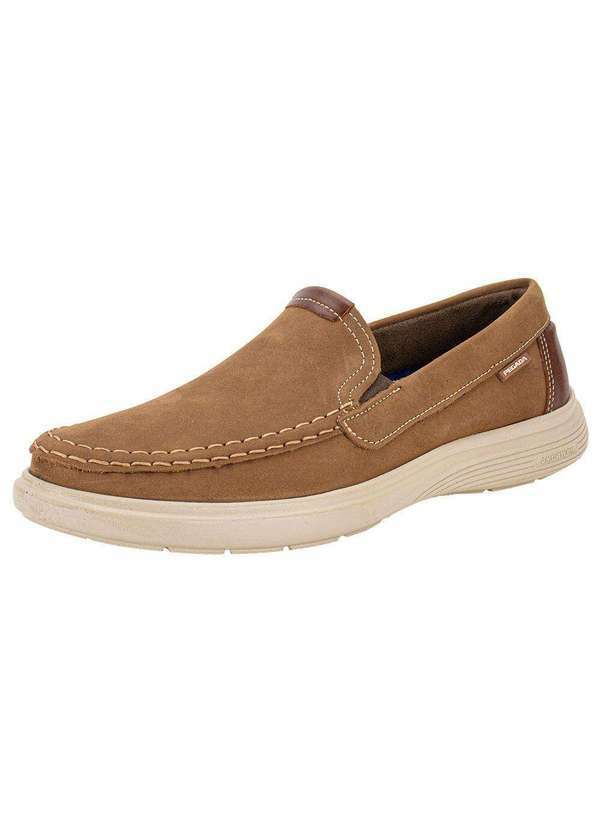 Mocassim Masculino Pegada 142201 - Camel - Clovis Calcados