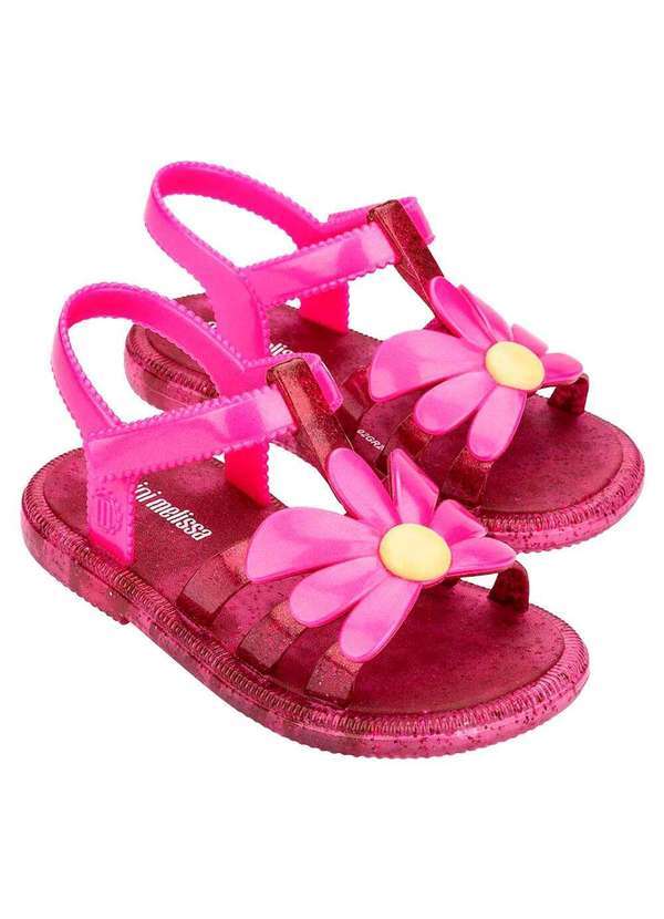 Mini Melissa Hip Bloomy Baby 35902 - Pink - Clovis Calcados