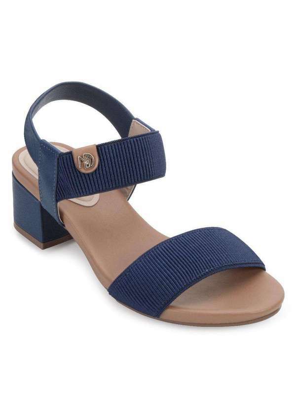Sandália Modare Md24-71871 Marinho/Caramelo - Alex Shoes