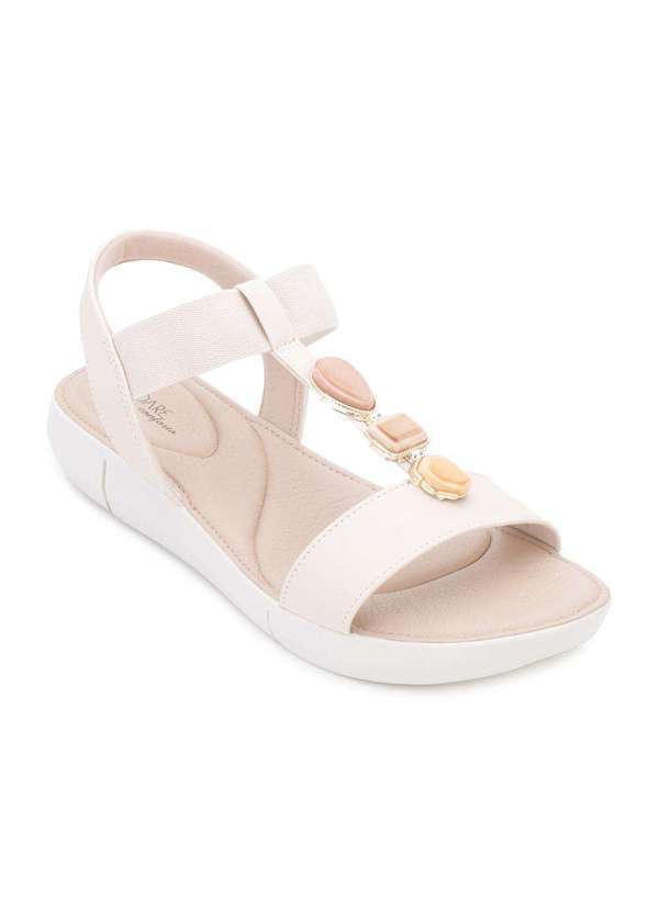 Sandália Modare Md24-71991 Creme - Alex Shoes