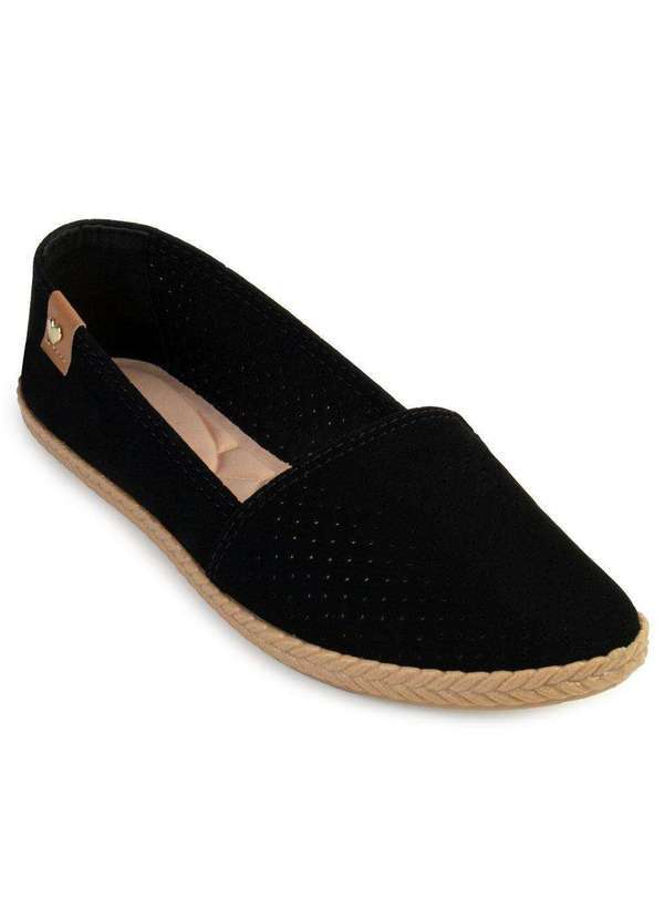 Sapatilha Moleca Nobuck Ml23-528721 Preto - Alex Shoes