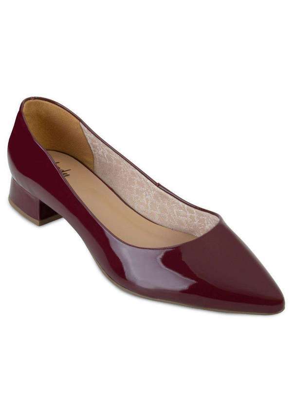 Sapato Lady Queen Am21-180086 Vinho - Alex Shoes