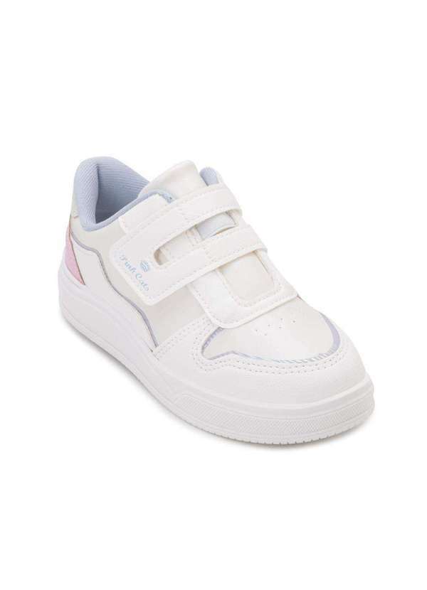 Tênis Pink Cats B-A Infantil Pc25-V5791 Branco/Azul - Alex Shoes