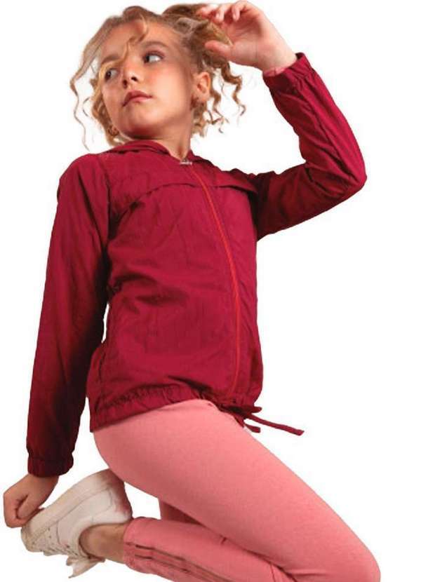 Jaqueta Infantil Vermelha Bugbee Vermelho - Vim Vi Venci