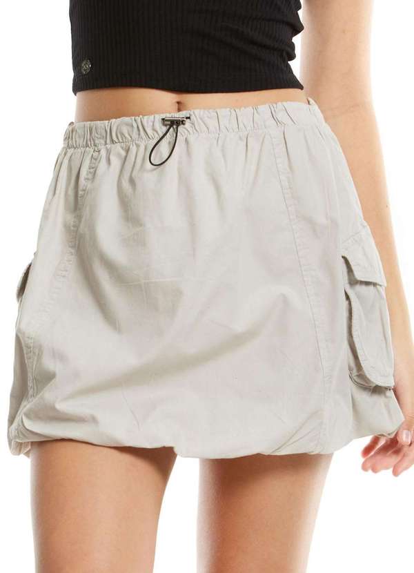 Saia Bege Sarja Infantil Poah Noah Areia - Vim Vi Venci