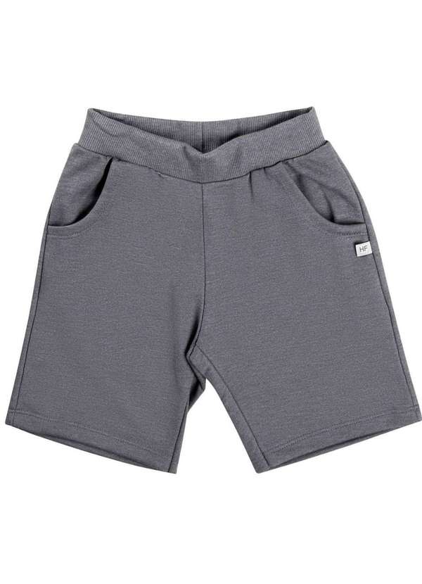 Bermuda Infantil Masculina Cinza Have Fun Cinza - Vim Vi Venci