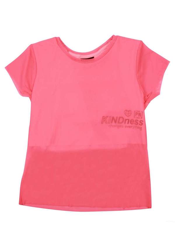 Blusa Infantil Laranja Neon Poah Noah Laranja - Vim Vi Venci