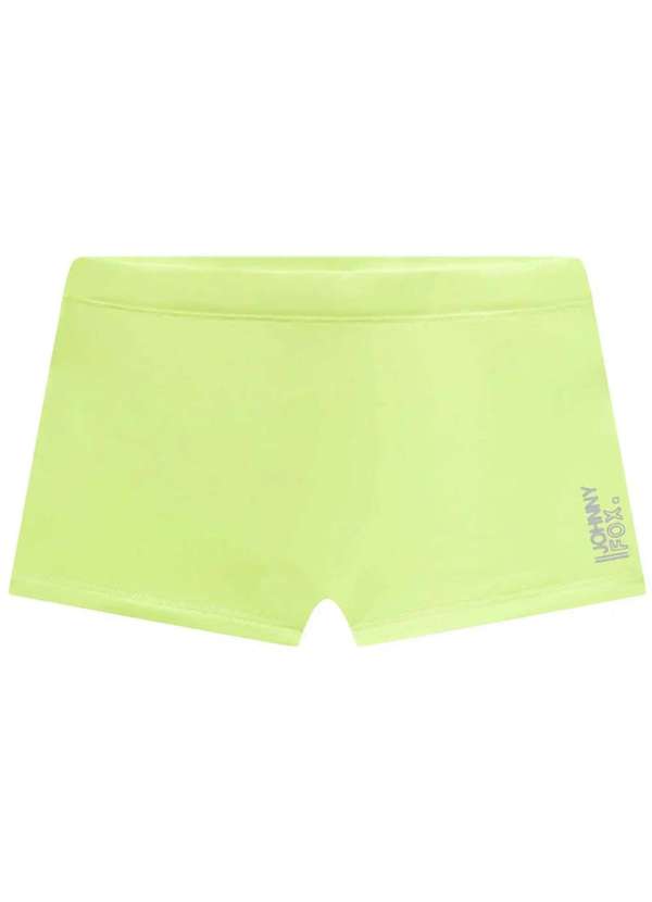 Sunga em Malha Uv Dry Neon Verde Jonhnny Fox Verde - Vim Vi Venci