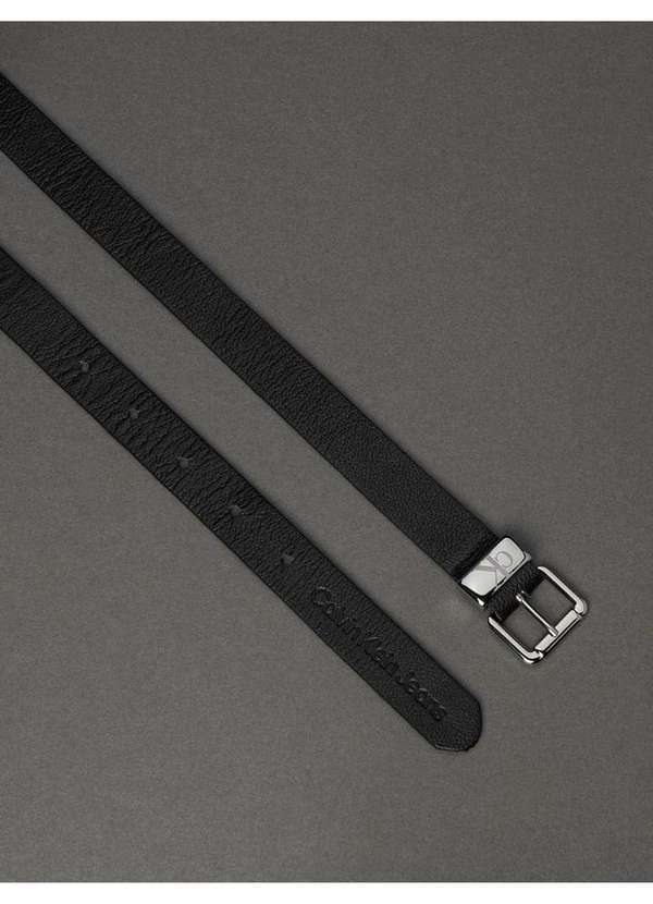 Cinto Feminino Passante Metal Calvi Preto - Calvin Klein