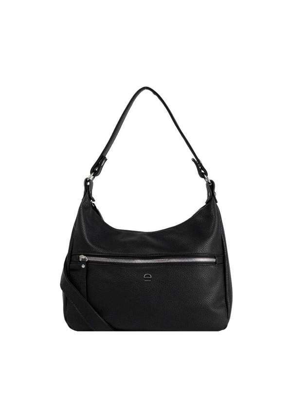 Bolsa Ombro Bicolor Floater Salina Le Postiche Preto - Le Postiche Oficial