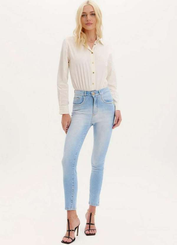 Calça Jeans Vesta Shape Now A0004 - Lanca Perfume Oficial