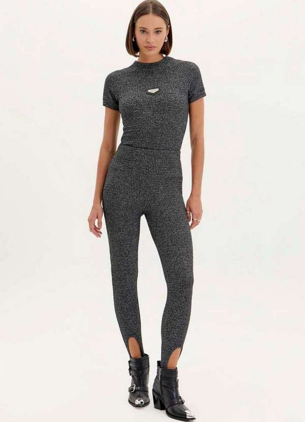 Legging Fusô Cintura Alta A1414 - Lanca Perfume Oficial